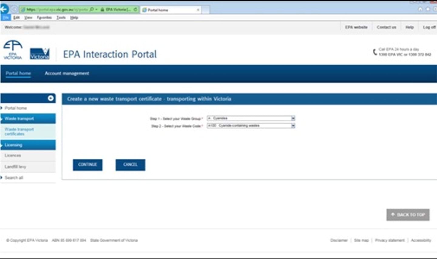 Portal | epa.vic.gov.au
