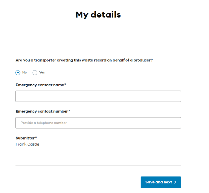 How to create a waste record using Waste Tracker | epa.vic.gov.au