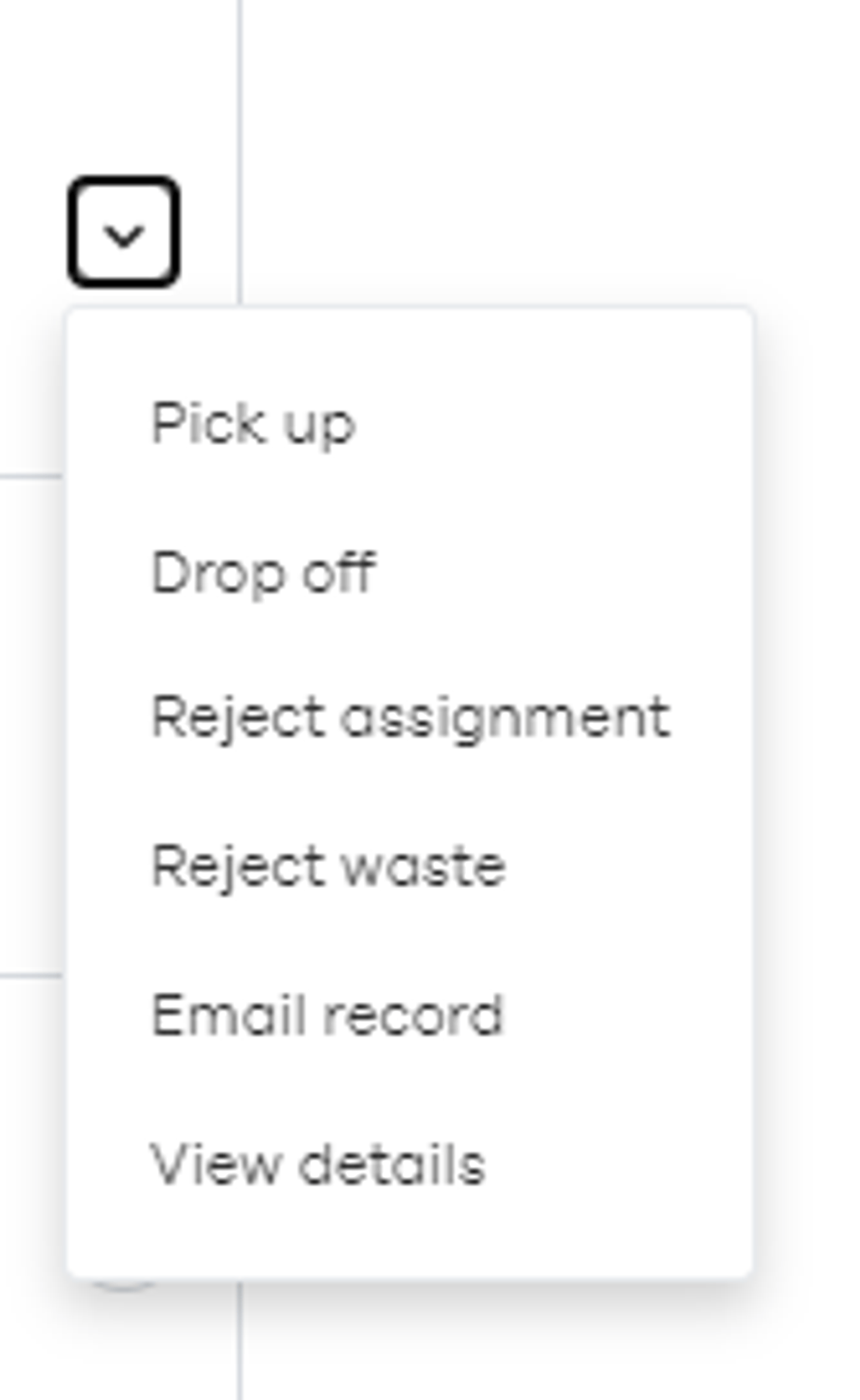 How a driver can reject an assignment using Waste Tracker | epa.vic.gov.au