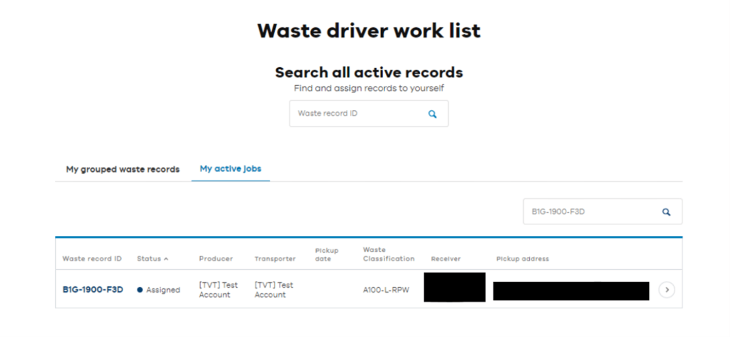 How a driver can self-assign waste records using Waste Tracker | epa ...