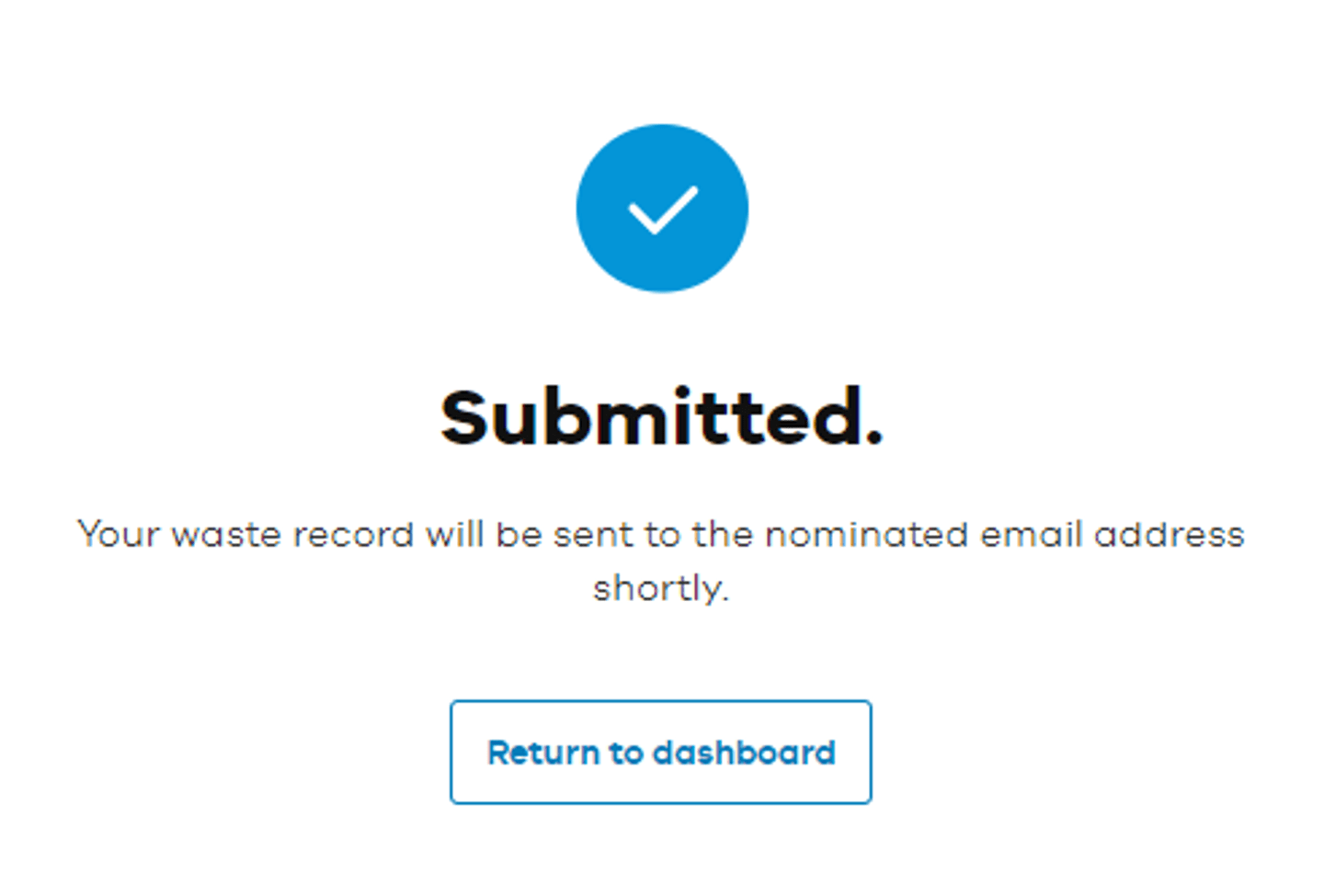 How to email a waste record using Waste Tracker | epa.vic.gov.au