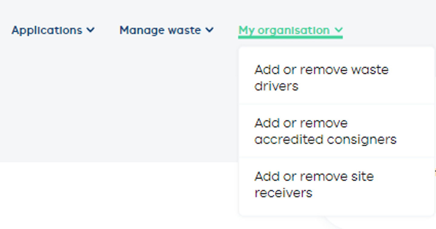 How to add a site receiver using Waste Tracker | epa.vic.gov.au