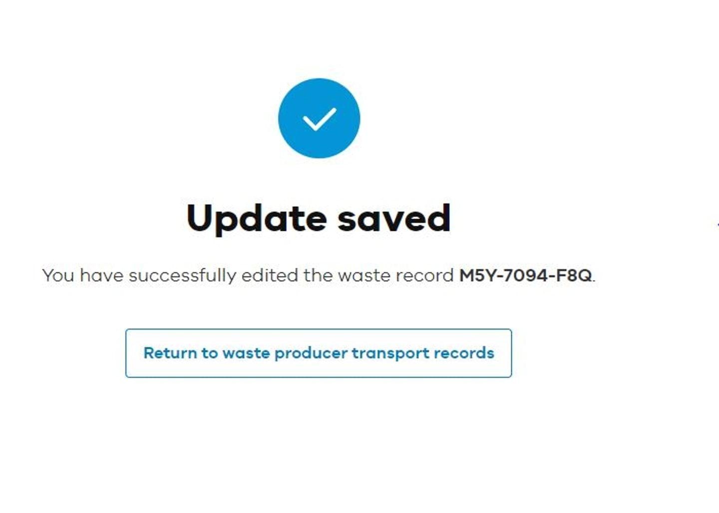 How to edit or cancel a waste record using Waste Tracker | epa.vic.gov.au