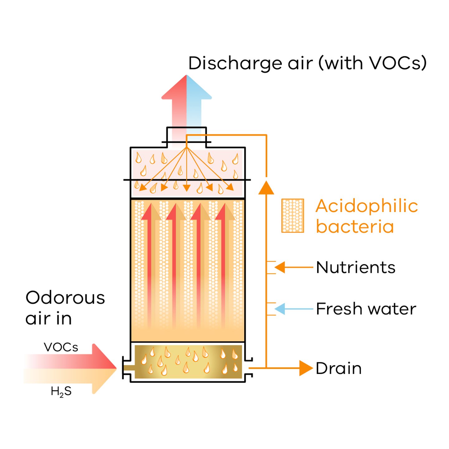 Bio-trickling filters and bioscrubbers to control odour | epa.vic.gov.au