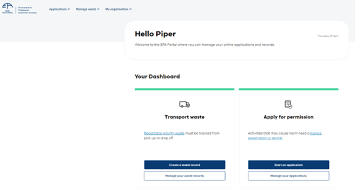 Portal | epa.vic.gov.au