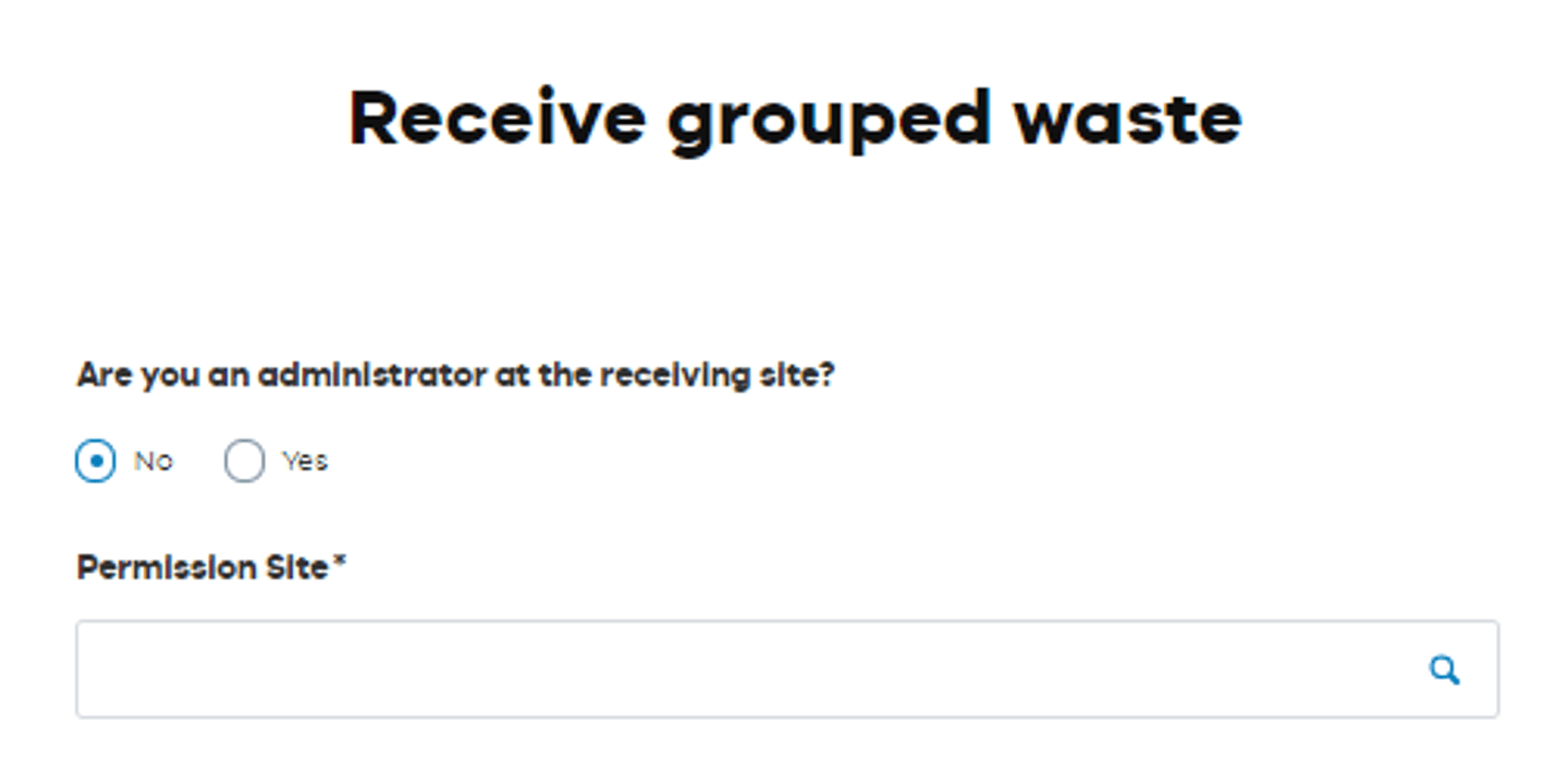 How a receiver can receive grouped waste using Waste Tracker | epa.vic ...