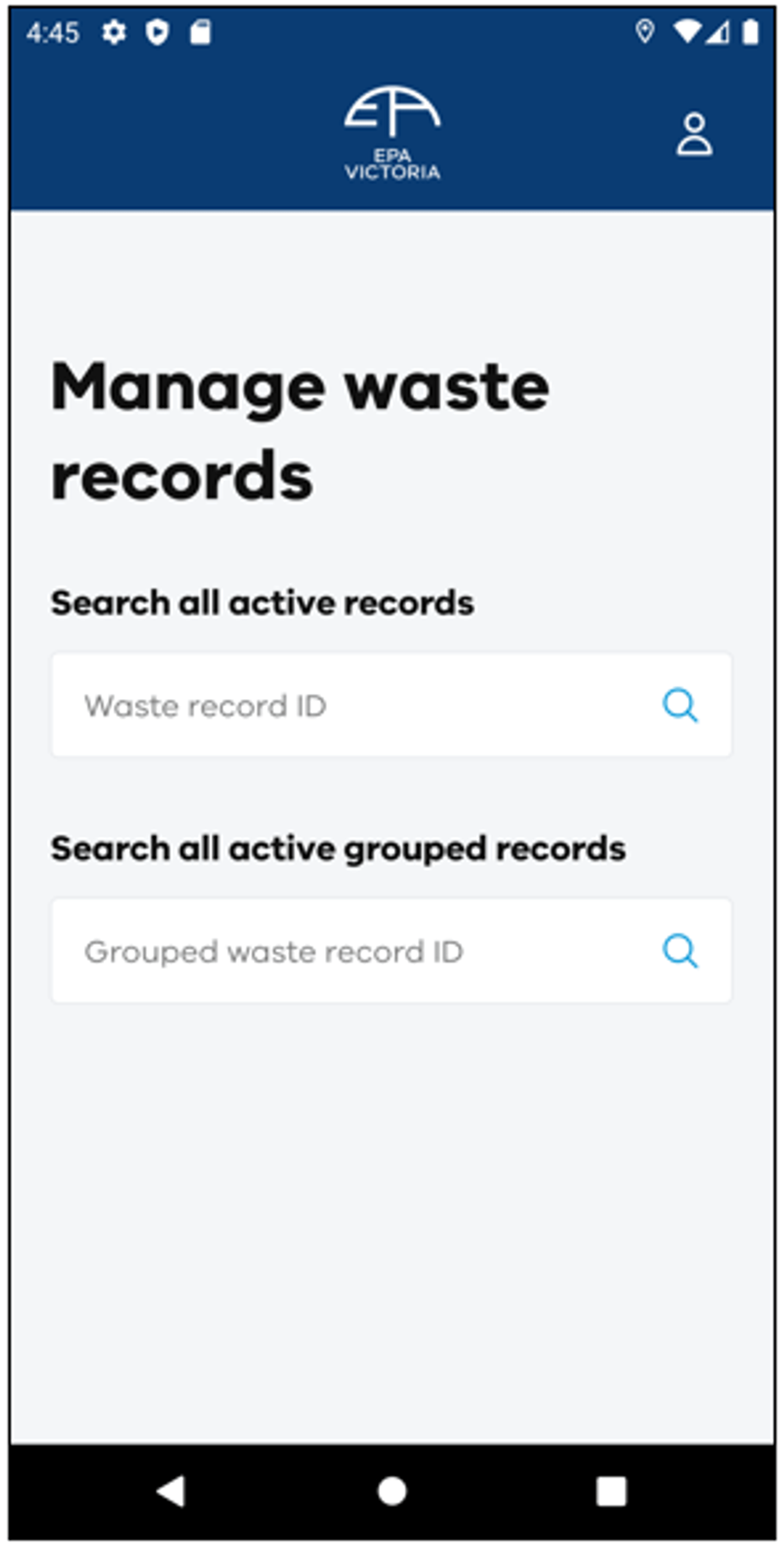 How a receiver can reject waste in Waste Tracker app | epa.vic.gov.au