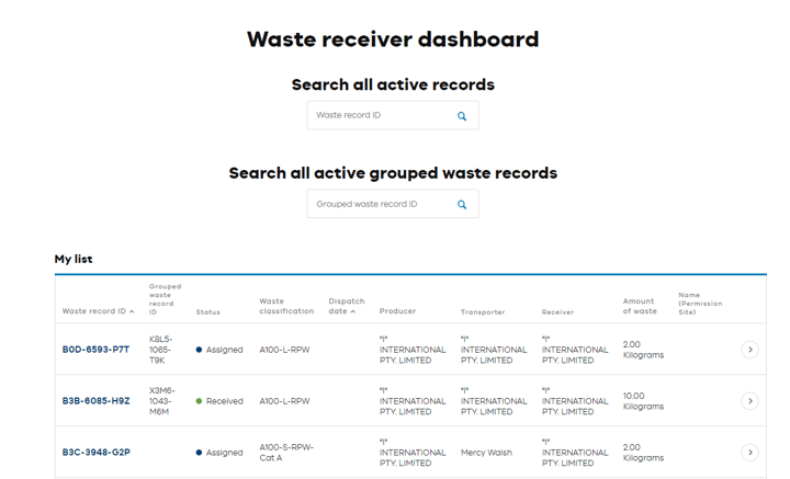 How a receiver can reject waste using Waste Tracker | epa.vic.gov.au