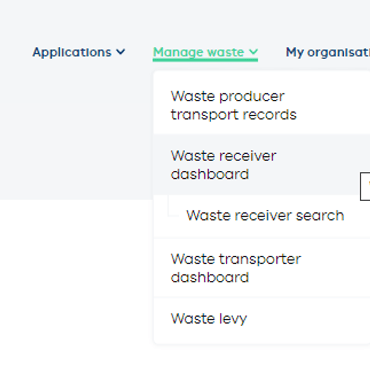 How a receiver can reject waste using Waste Tracker | epa.vic.gov.au