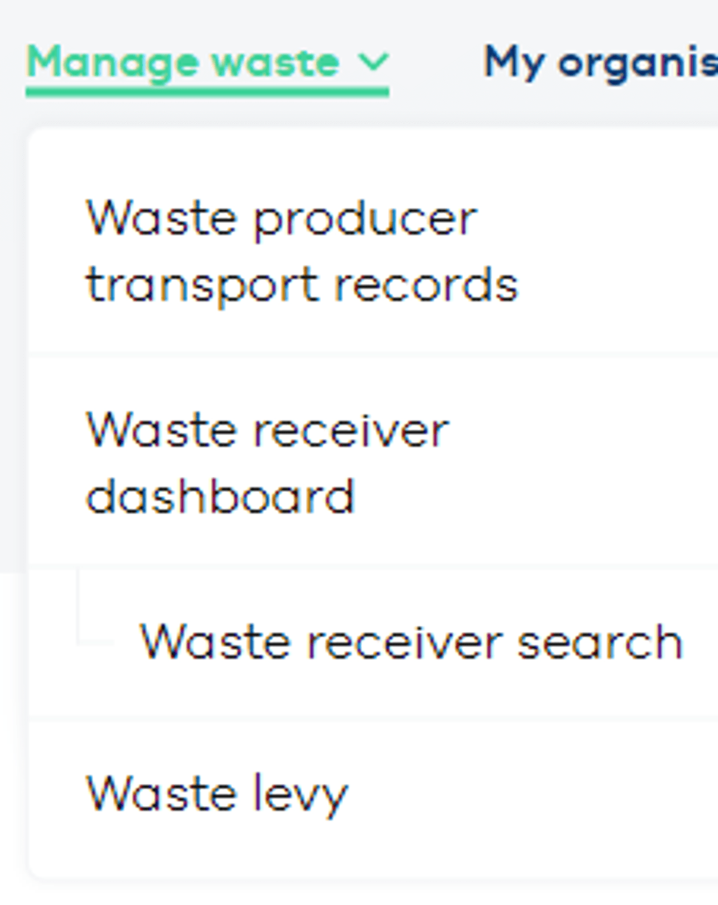 How a receiver can reject grouped waste using Waste Tracker | epa.vic ...