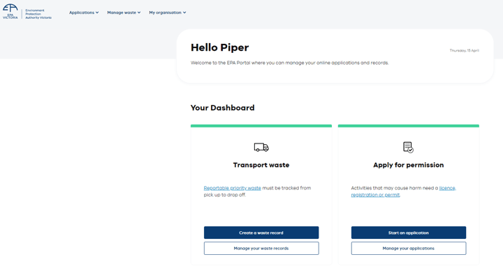 How a transporter can invite a driver to connect using Waste Tracker ...
