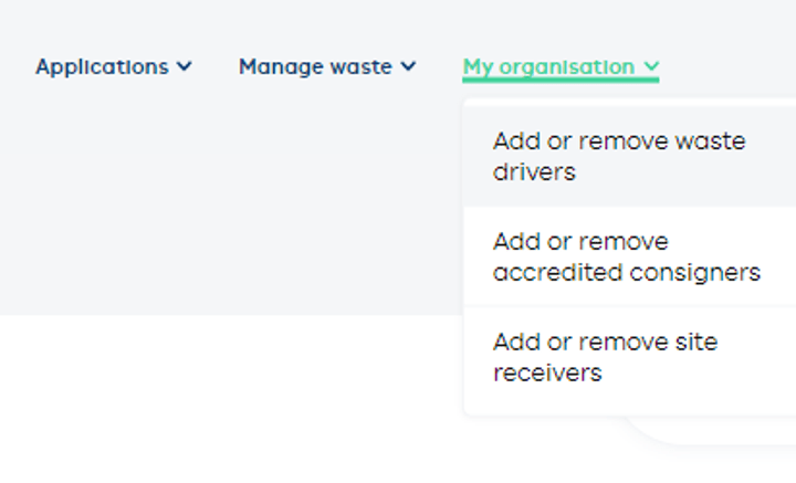 How a transporter can invite a driver to connect using Waste Tracker ...